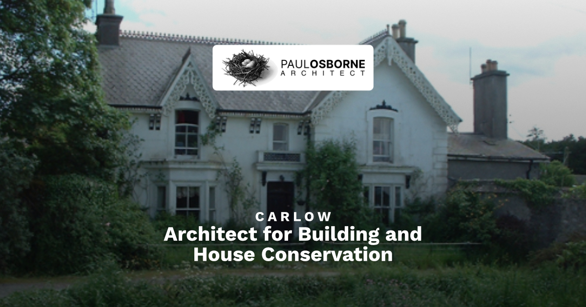 Conservation - Paul Osborne Architect